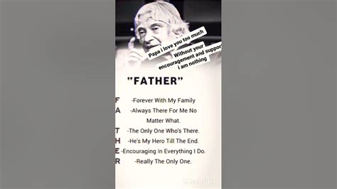 Fathers Full Form Youtube