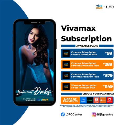 Vivamax Month Premium Subscription Buy Vivamax Via Chat No Shipping Fee Instant Delivery
