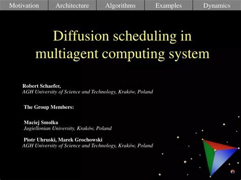 Ppt Diffusion Scheduling In Multiagent Computing System Powerpoint Presentation Id4508825