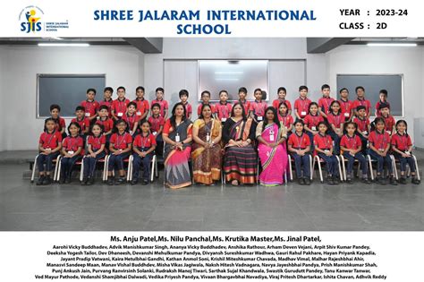 Class 2d Shree Jalaram International School
