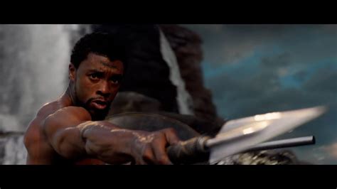 Black Panther Killmonger Vs Tchalla Scene With Score Only Youtube