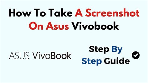 How To Take A Screenshot On Asus Vivobook YouTube