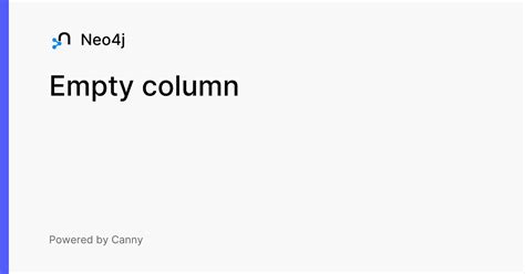 empty column voters neo4j