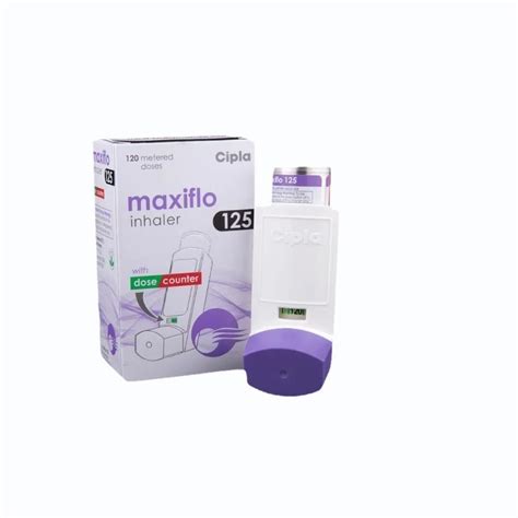 Maxiflo 125 Synchrobreathe Inhaler Cipla With Formoterol And Fluticasone
