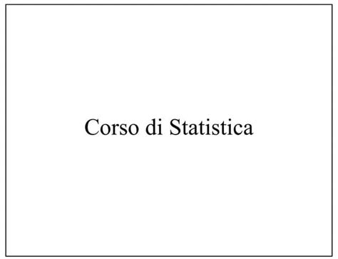 Variabili Statistiche Lezione1 Pdf