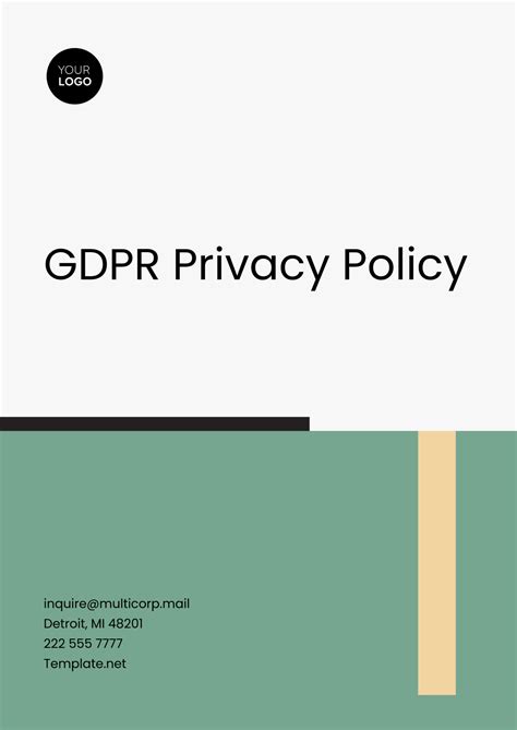 Free Privacy Policy Templates To Edit Online