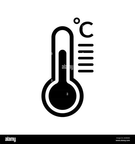 Temperature Icon In Flat Design Chill Symbol Stock Vector Image And Art Alamy