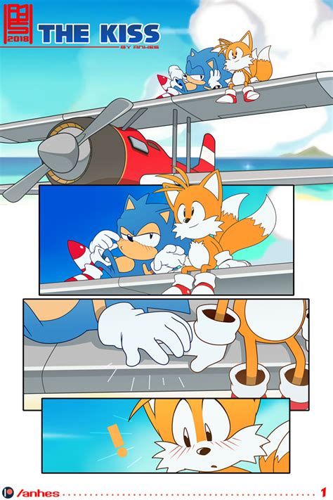 Sonic X Tails Kiss