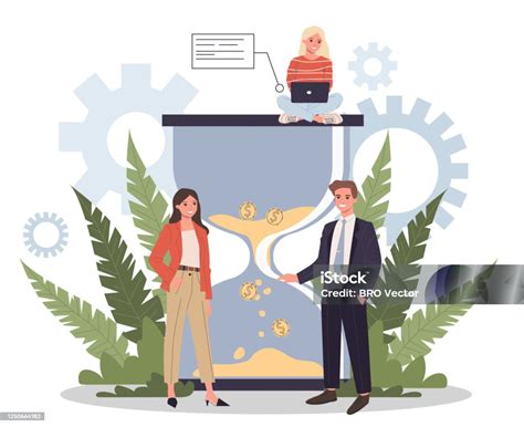 업무 시간을 효과적으로 관리하는 성공적인 비즈니스 인력 마감일에 대한 스톡 벡터 아트 및 기타 이미지 마감일 전자메일 조직된 단체 Istock