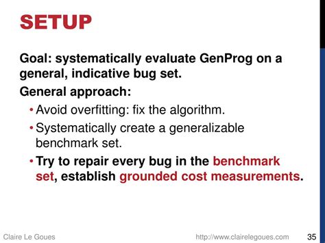 Ppt Automatic Program Repair Using Genetic Programming Powerpoint