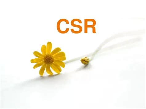 PPT CSR PowerPoint Presentation Free Download ID