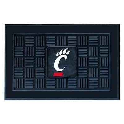 Ncaa University Of Cincinnati Medallion Door Mat 19 In X 30 In