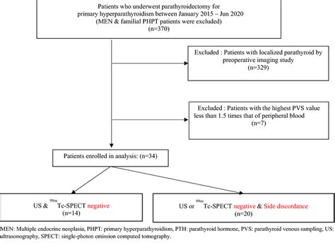 Flow Chart Describing The Inclusion Of Patients And The Study