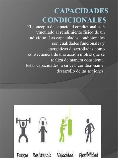 Capacidades Condicionales Pdf