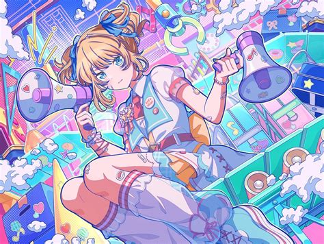 My Oc As A Pjsk Character 1080p Anime Wallpaper Character Design