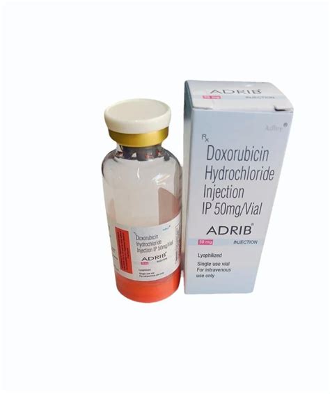 50 Mg Doxorubicin Hydrochloride Injection At ₹ 870 Vial Doxorubicin Injection In Jaipur Id