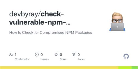 Github Devbyraycheck Vulnerable Npm Packages How To Check For