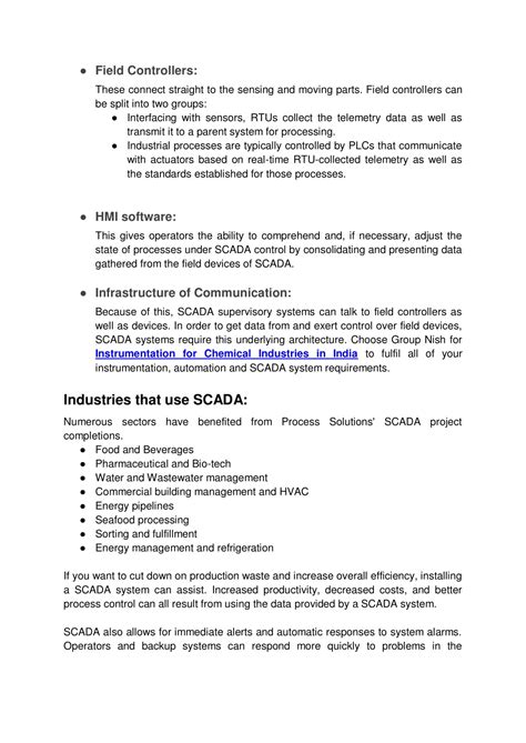 Ppt Applications Functions And Components Of Scada Powerpoint