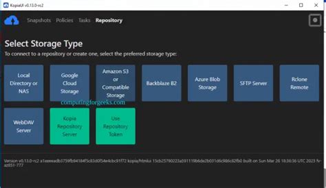 How To Backup Linux And Windows Systems Using Kopia Computingforgeeks