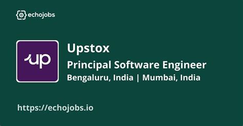 upstox is hiring principal software engineer bengaluru india mumbai india remote hybrid