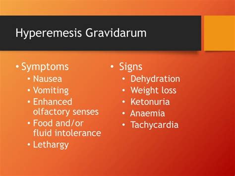 Management Of Hyperemesis Gravidarum Rcog PPTX