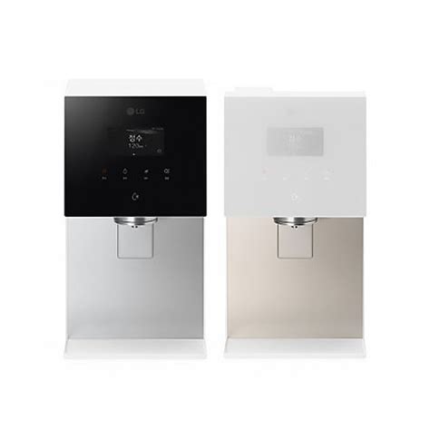 [lg] 퓨리케어 오브제컬렉션 얼음정수기 블랙 화이트 리퍼렌탈