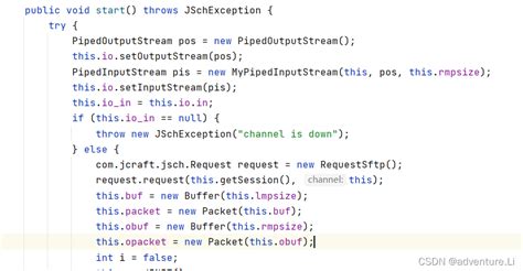 Jsch网络工具包的使用及源码简析 Csdn博客