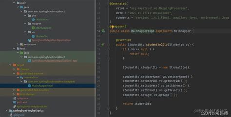 SpringBoot 整合mapstruct 赶紧丢掉BeanUtils吧本文整理了SpringBoot集成mapstr 掘金
