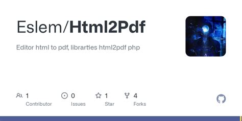 Github Eslemhtml2pdf Editor Html To Pdf Librarties Html2pdf Php