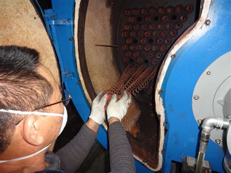 슈트 청소 기계세관 노통연관식 보일러 청마산업