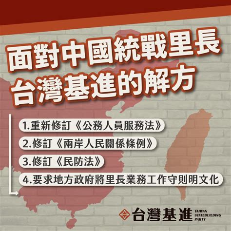 面對中國統戰里長 台灣基進的解方 台灣基進