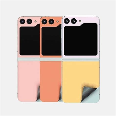 갤럭시 Z플립 비스포크 에디션 스킨 보호필름 엘라딕