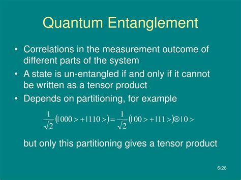 Ppt Multipartite Entanglement And Its Role In Quantum Algorithms Powerpoint Presentation Id