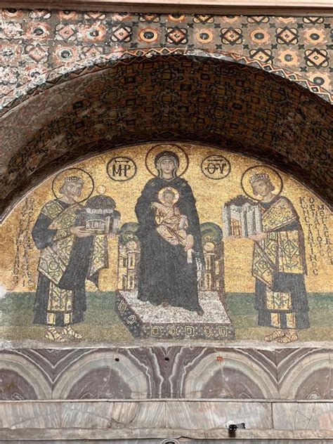 건축 고대 모자이크 그리스도 판토크레이터 기독교 기독교 상징 기독교 아이콘 도상학 동방 정교회 디시스 모자이크