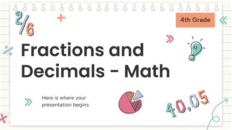 Infographic Powerpoints On Fractions