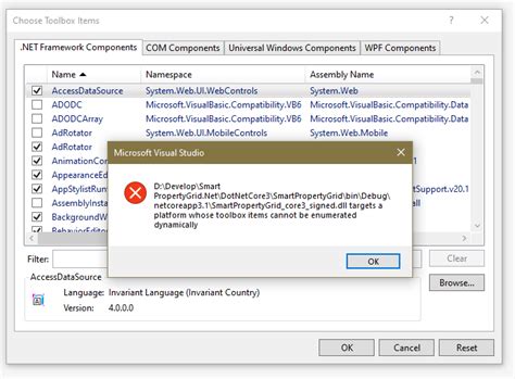 Winforms Designer Exception With My Custom Control Issue Dotnet Winforms GitHub
