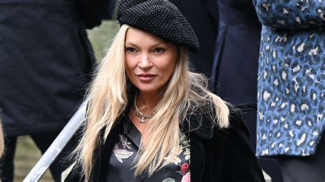 Kate Moss Just Wore The Most Casual Chic Look On The Runway Woman And Home