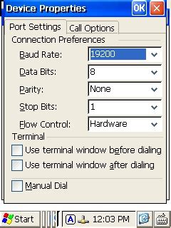Windows CE 6 0 GPRS Connectivity Through Dial Up Networking