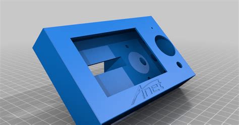 12864 Lcd Enclosure And Mount By Faultedlogic Download Free Stl Model
