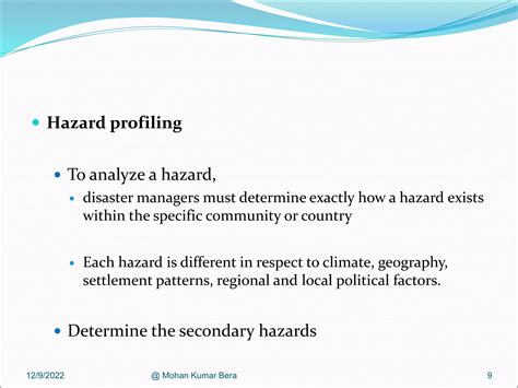 Hazard Profileppt