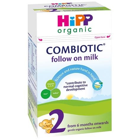 Hipp Organic Combiotic Follow On Milk 800g Complete Organic Formula