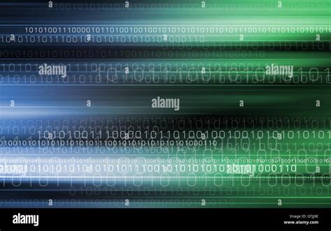 Binary Code Background Stock Photo Alamy