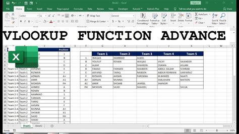 Vlookup Formula In Excel YouTube