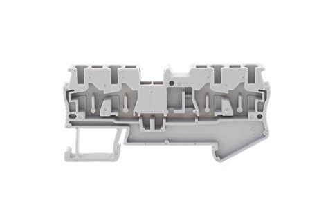 Double Layer Spring Type Din Rail Terminal Block China Grounding Type And Phoenix Contact