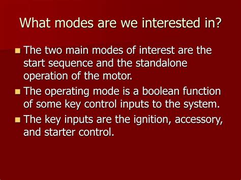 Ppt Internal Combustion Motor Modes Of Operation Powerpoint Presentation Id522522