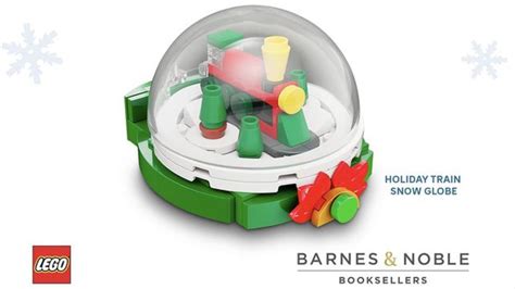 Free Lego Holiday Train Snow Globe Build At Barnes And Noble