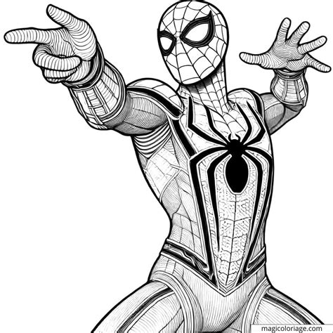 Dibujo De Spiderman Para Colorear Para Imprimir 30 Dibujos De