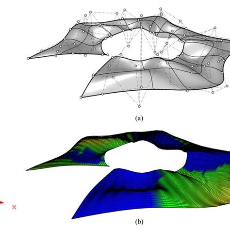 A Nurbs Control Points Representation Of The Roof Cover B Nurbs