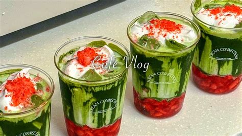 Cafe Vlog 8년차 개인카페 사장 브이로그 카페사장으로 살아남는 법 카페 브이로그 카페 음료 제조 카페 메뉴 카페음료 Korea Cafe