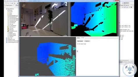 Kinect Interface Libfreenect And Qt Opengl Widgets Youtube